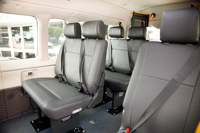 SIDE FOLD Double Seat - RHS Drivers Side Rear Rows 1-3 | Techsafe ...
