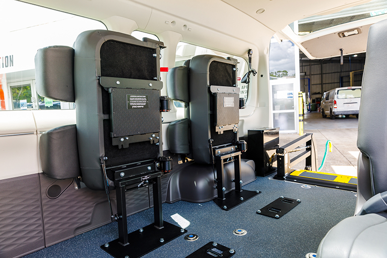 SIDE FOLD Double Seat - RHS Drivers Side Rear Rows 1-3 | Techsafe ...