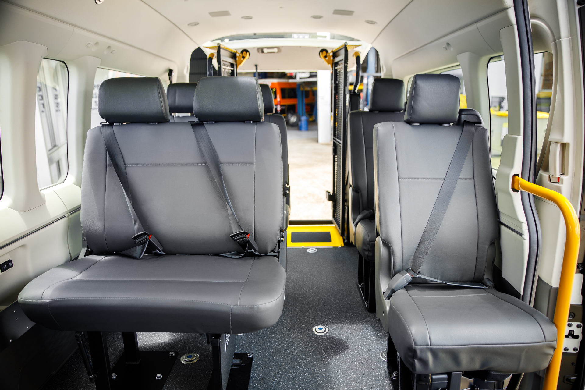 SIDE FOLD Double Seat - RHS Drivers Side Rear Rows 1-3 | Techsafe ...