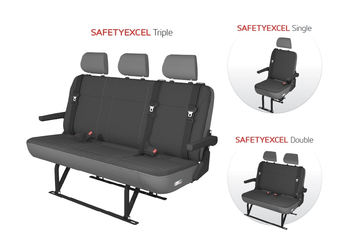 Van Seating: SafetyExcel allows you to carry extra passengers in ...